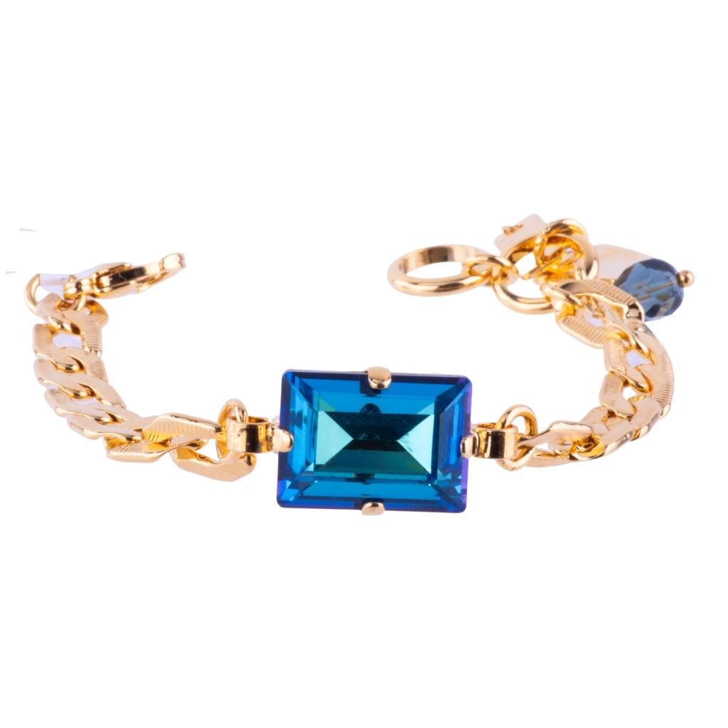 Large Baguette with Chain Link Bracelet in "Cascade" *Custom* – Mariana USA