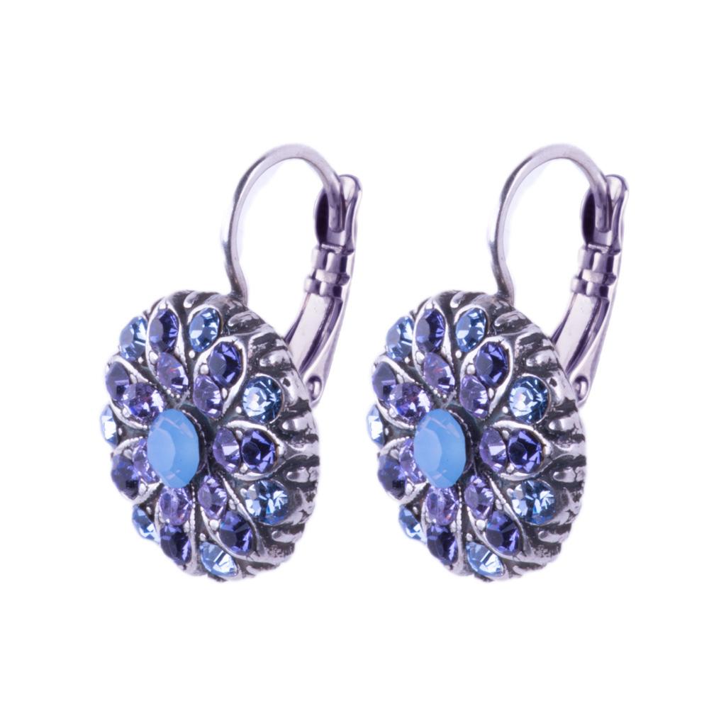 Guardian Angel Leverback Earrings in "Lavender Fields" *Custom ...