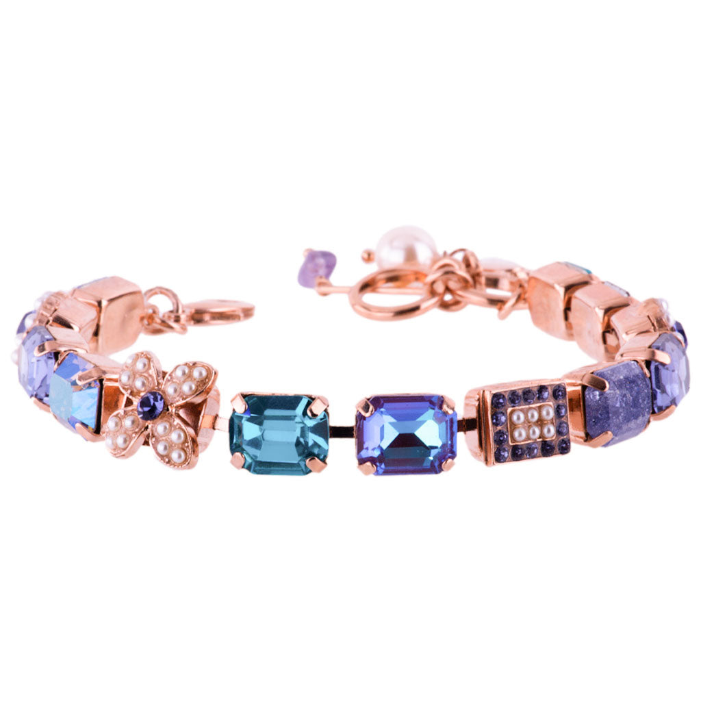 Medium Emerald Elemental Bracelet in "Violet" *Custom* – Mariana USA