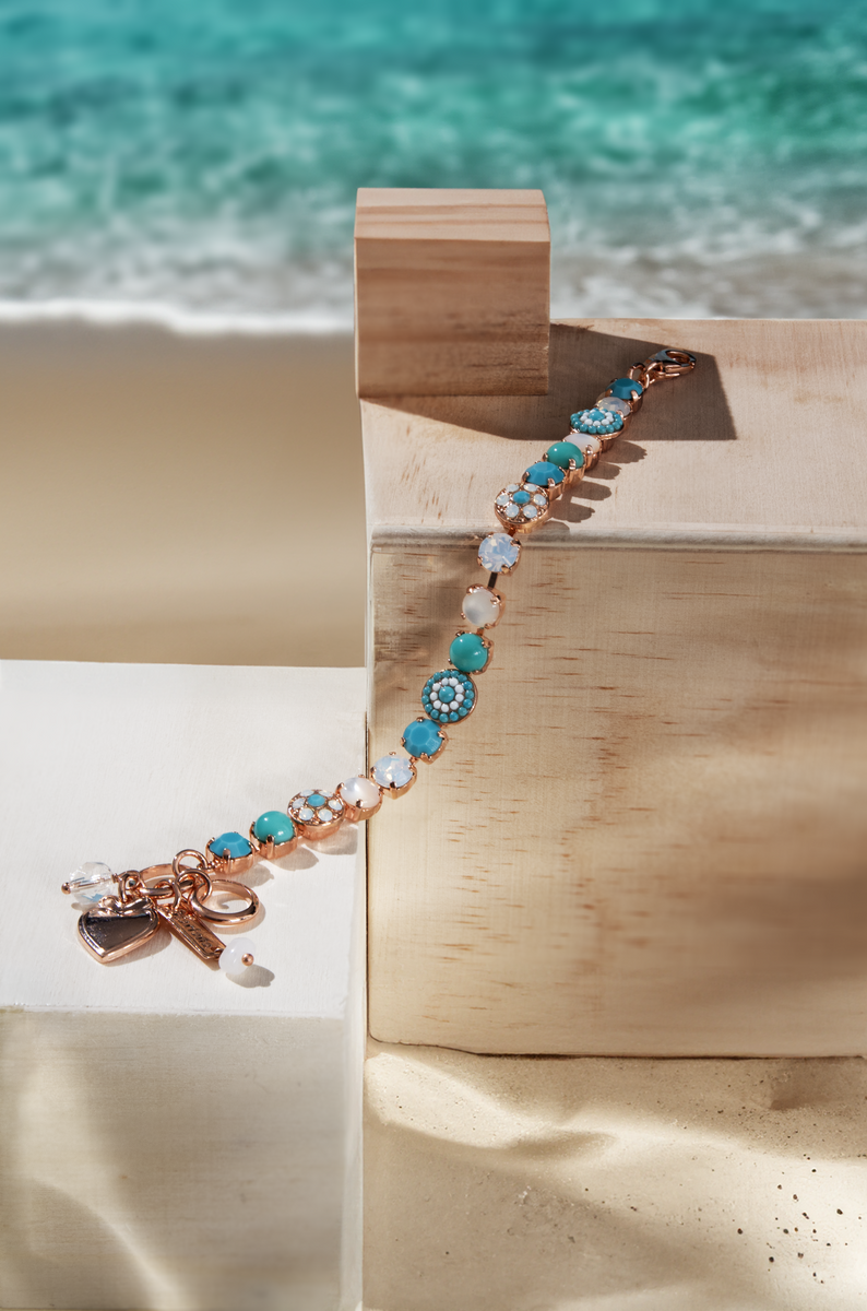 Medium Oval Elemental Bracelet in "Aegean Coast" *Custom* – Mariana USA