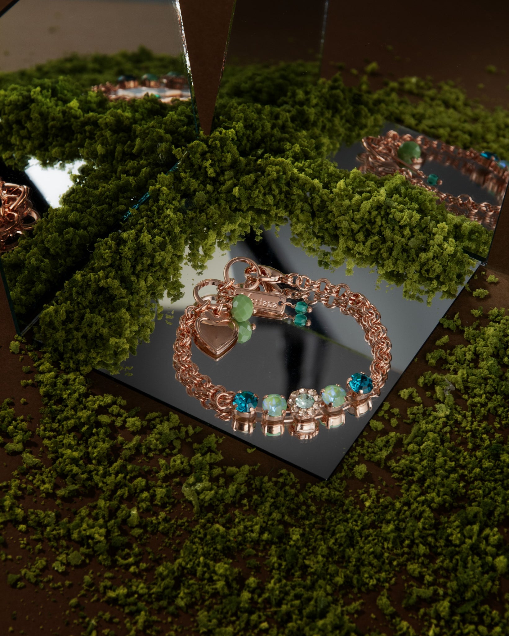 Medium Blossom Chain Bracelet in "Ivy Villa" *Custom* – Mariana USA