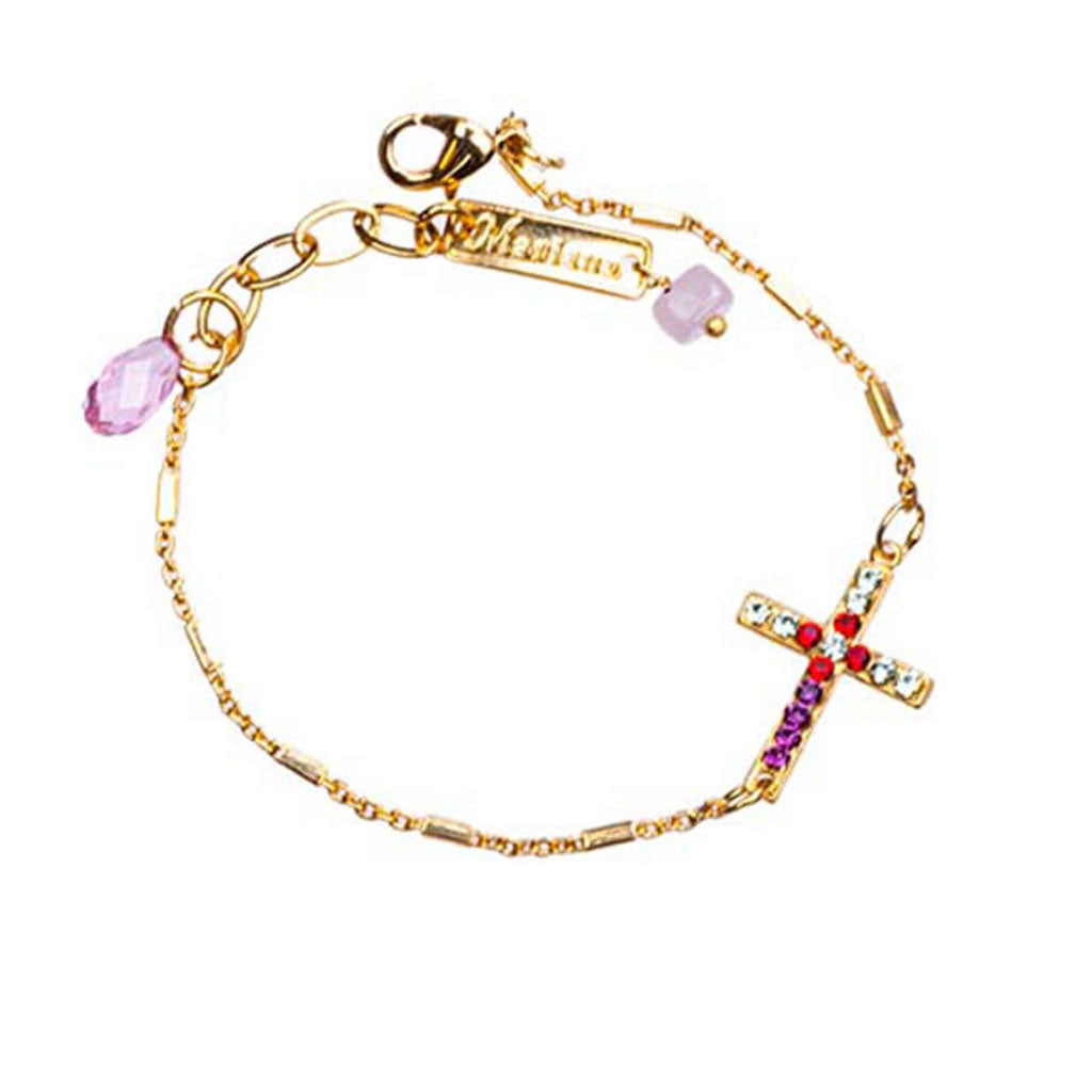 Petite Cross Chain Bracelet in "Enchanted" *Preorder* – Mariana USA